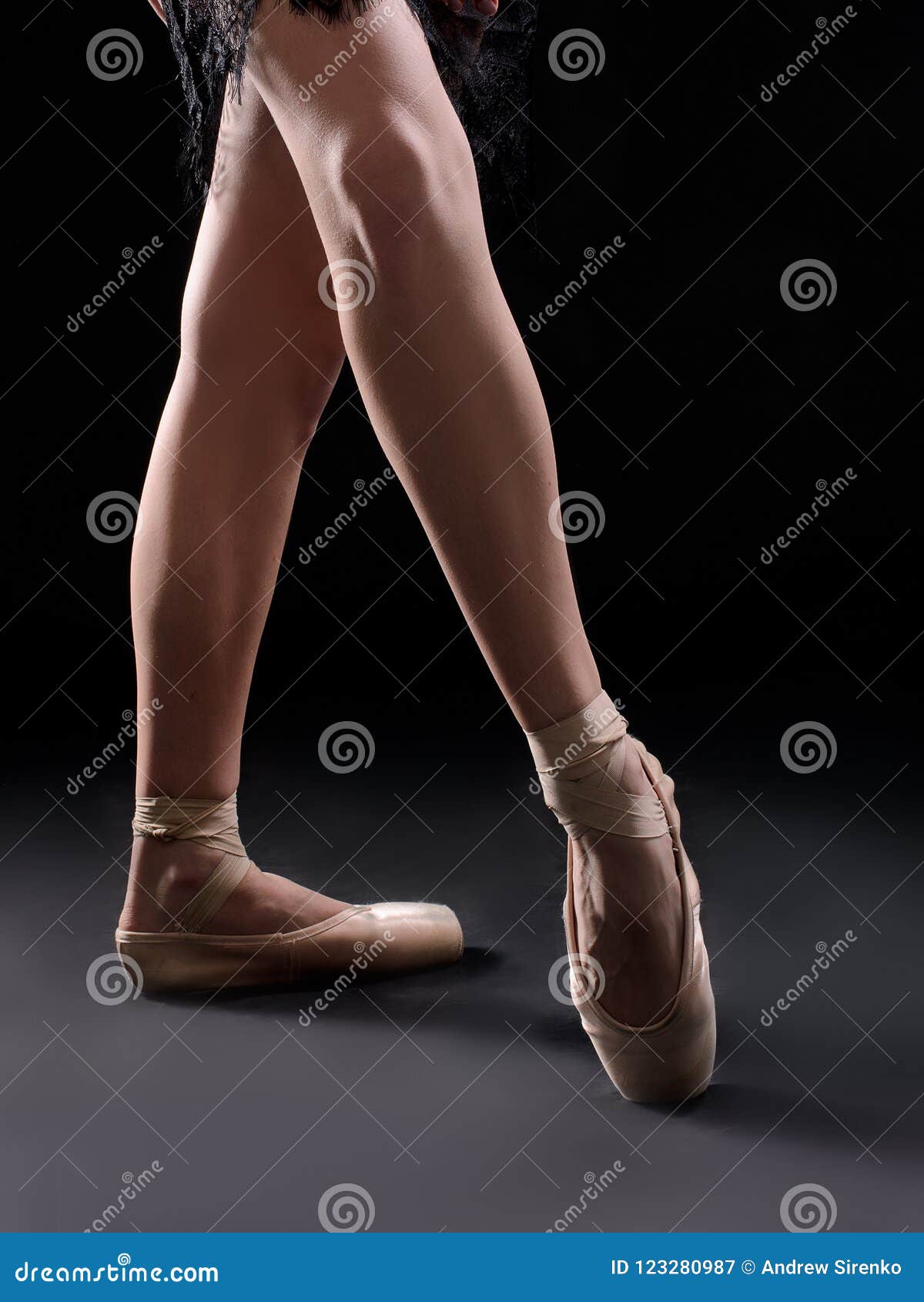 Ballet dancer legs pointes stock image. Image of ballerina - 123280987