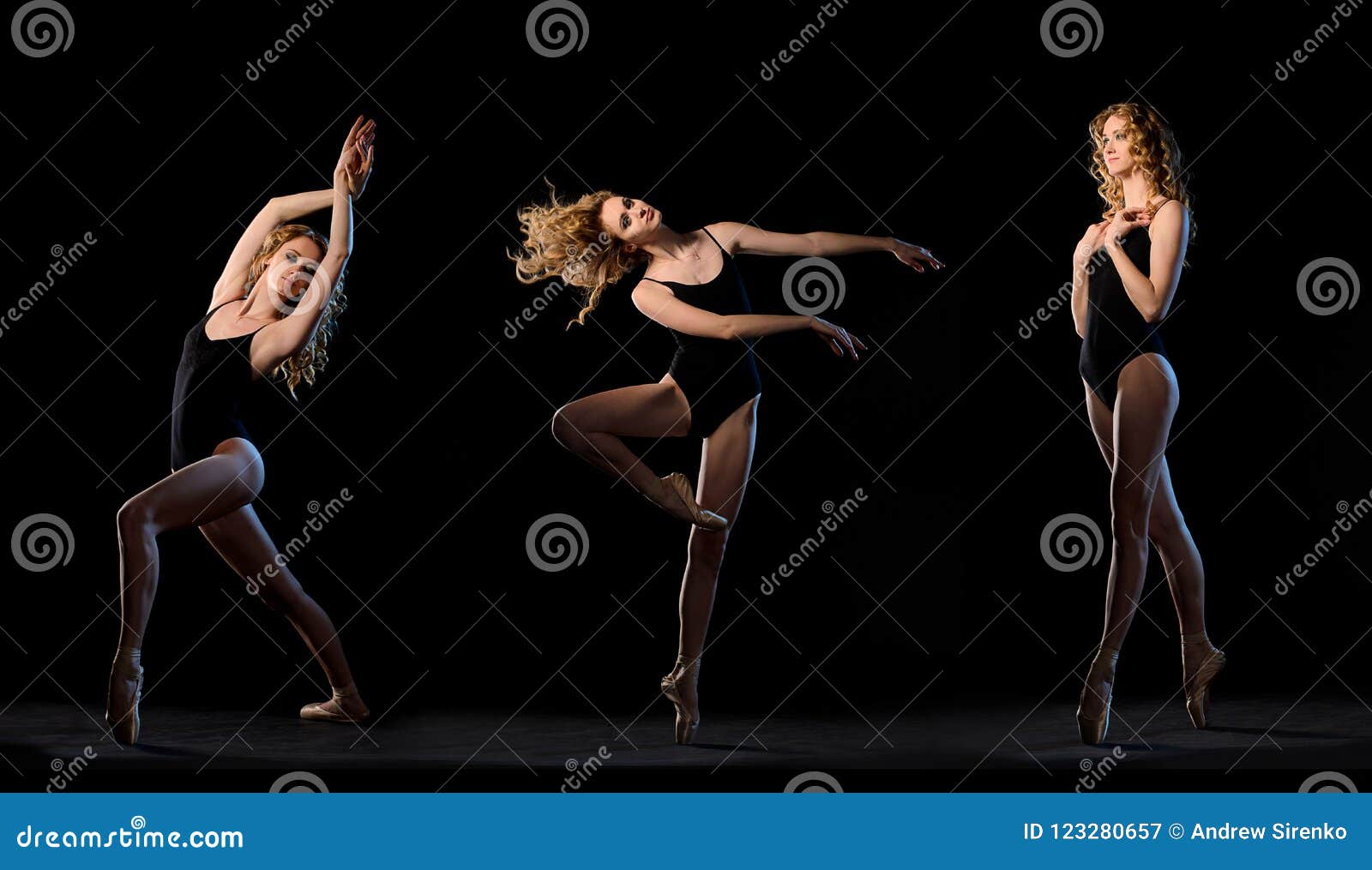 Ballet dancer in motion stock image. Image of caucasian - 123280657