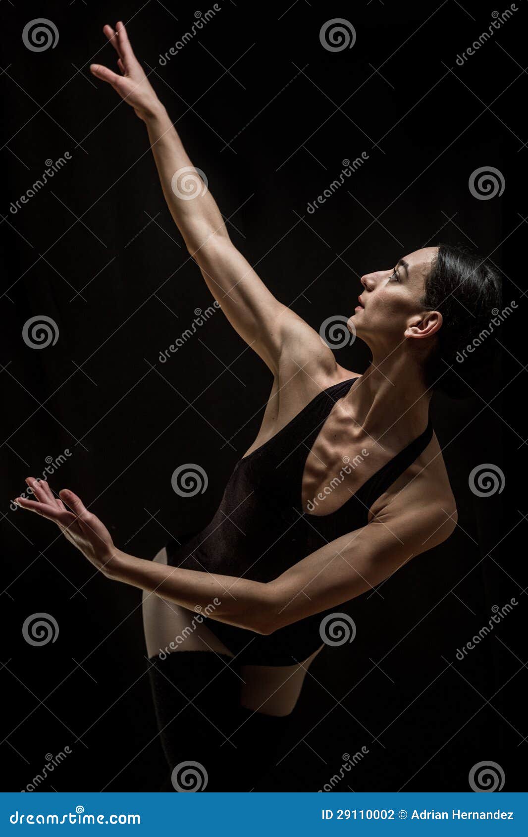 Ballet dancer posing stock photo. Image of flexibility - 29110002