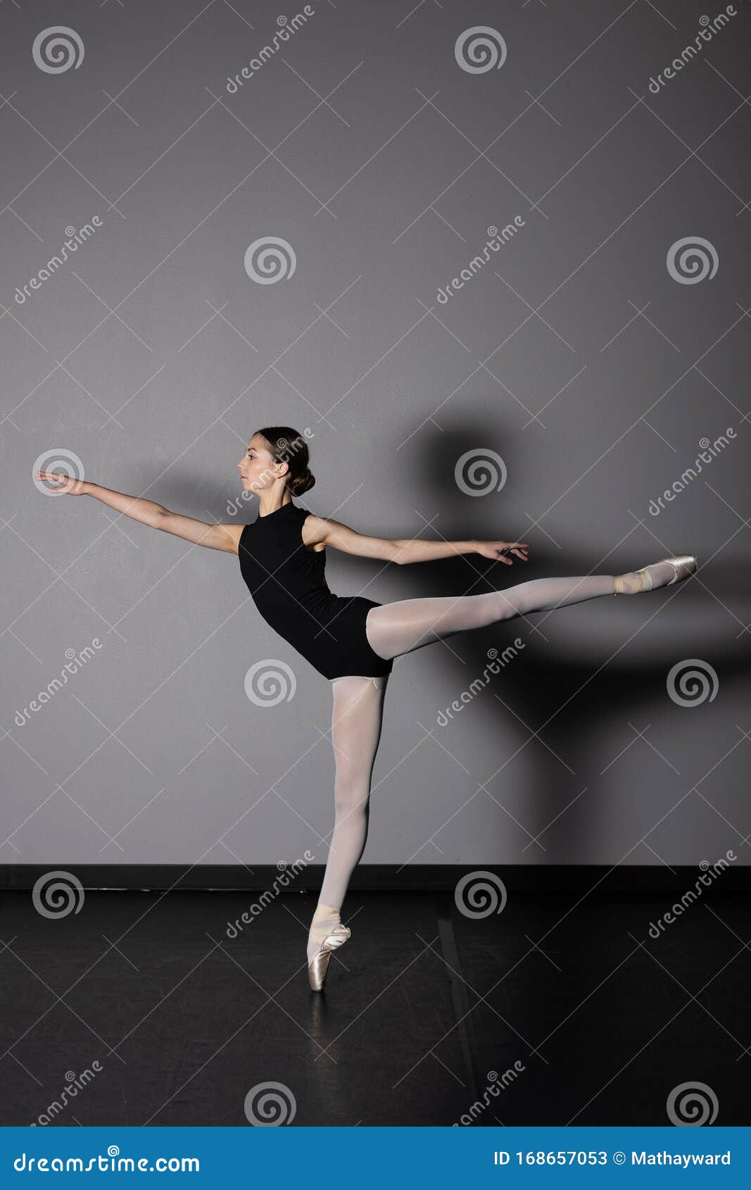 Ballet dancer stock image. Image of technique, artistic - 168657053