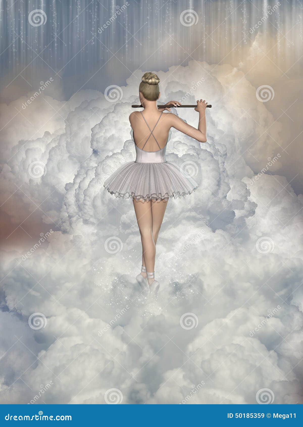 Ballet dancer stock illustration. Illustration of tutu - 50185359