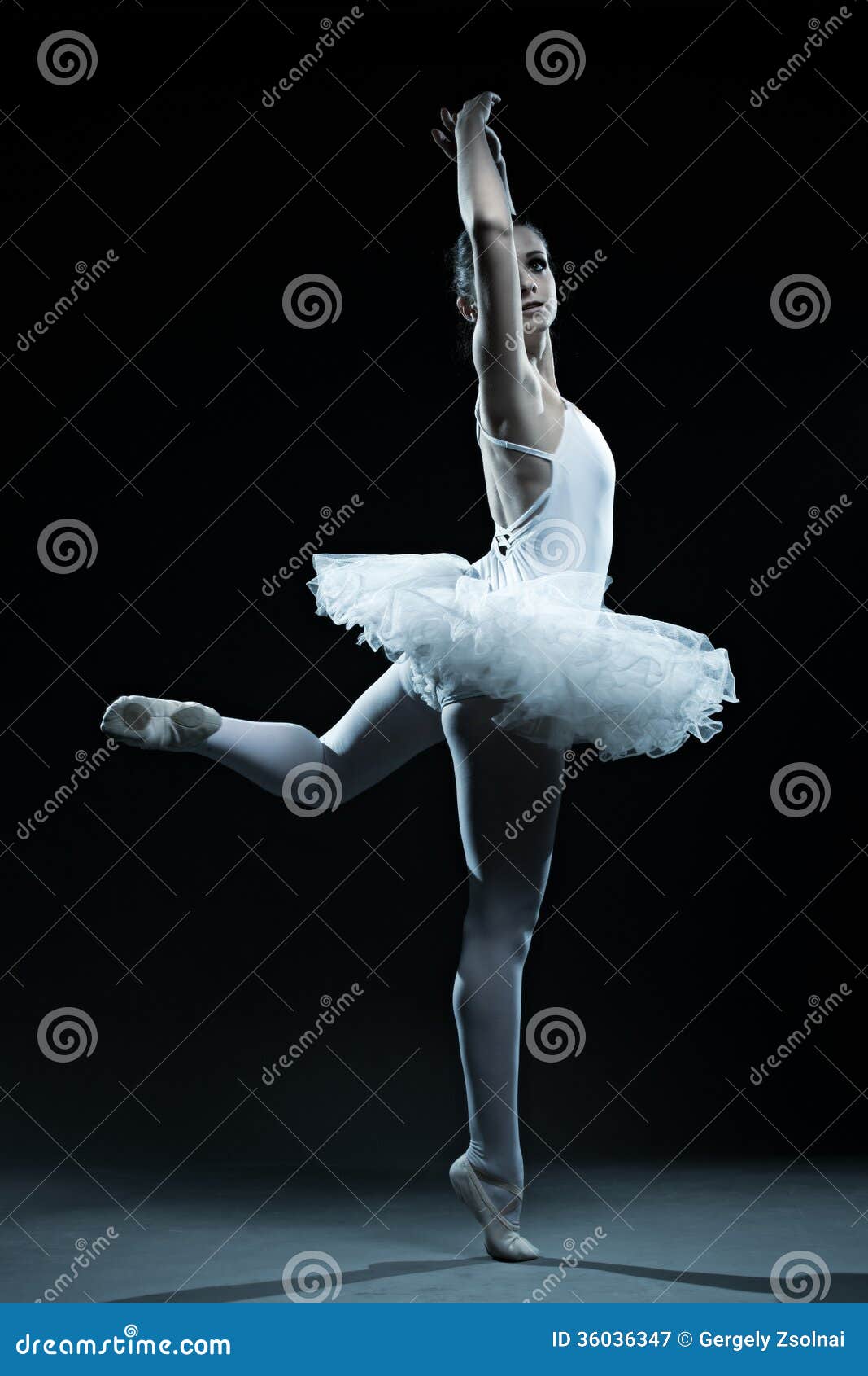 Ballet Dancer and Stage Shows Stock Image - Image of jump, gymnastics ...