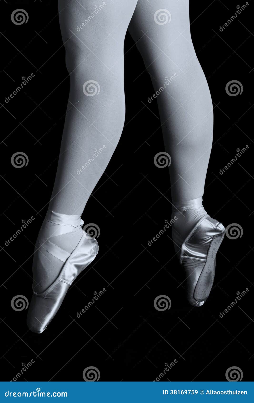 A Ballet Dancer Standing on Toes while Dancing Artistic Conversion ...