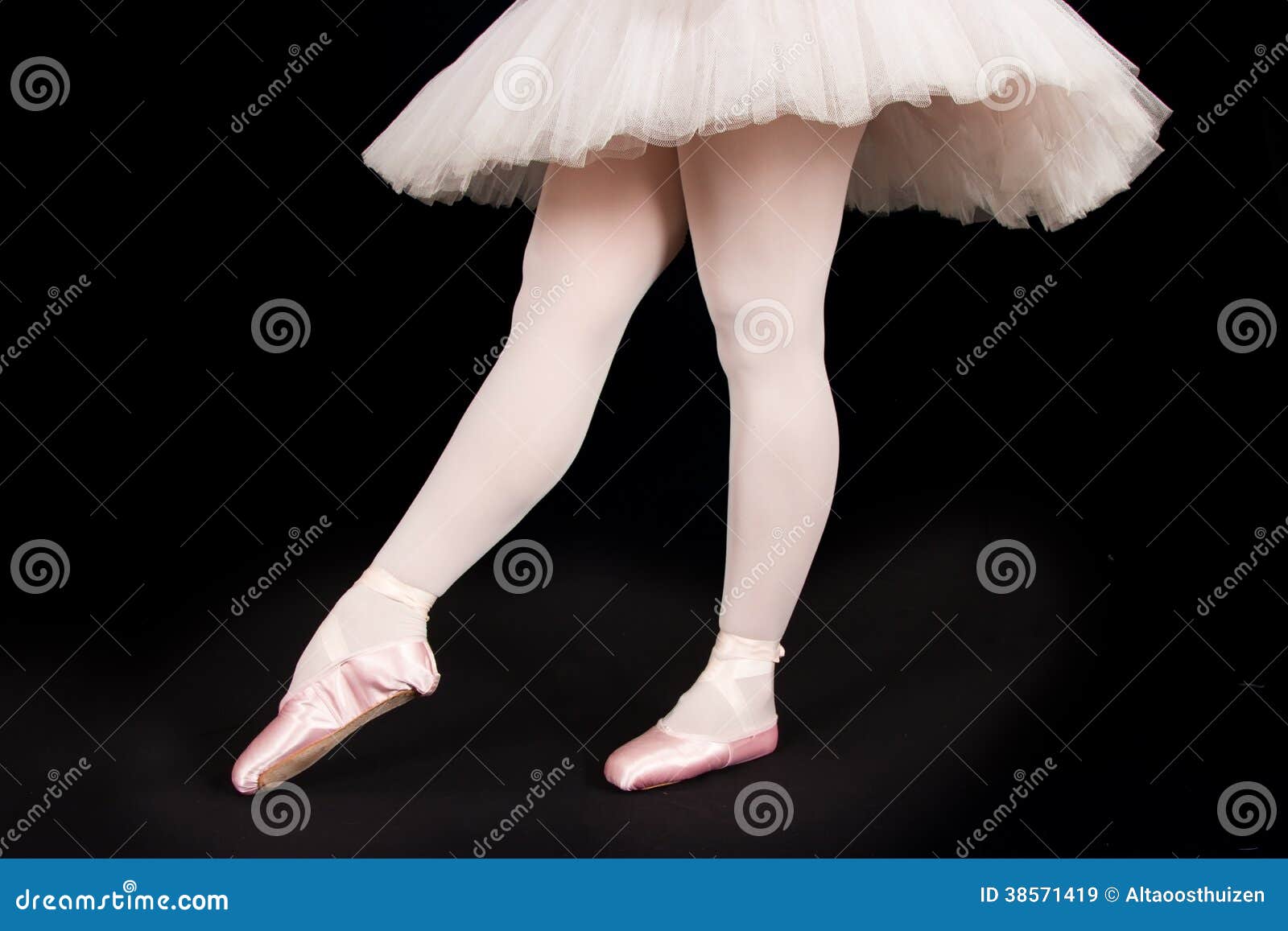 A Ballet Dancer Standing on Toes while Dancing Artistic Conversion ...