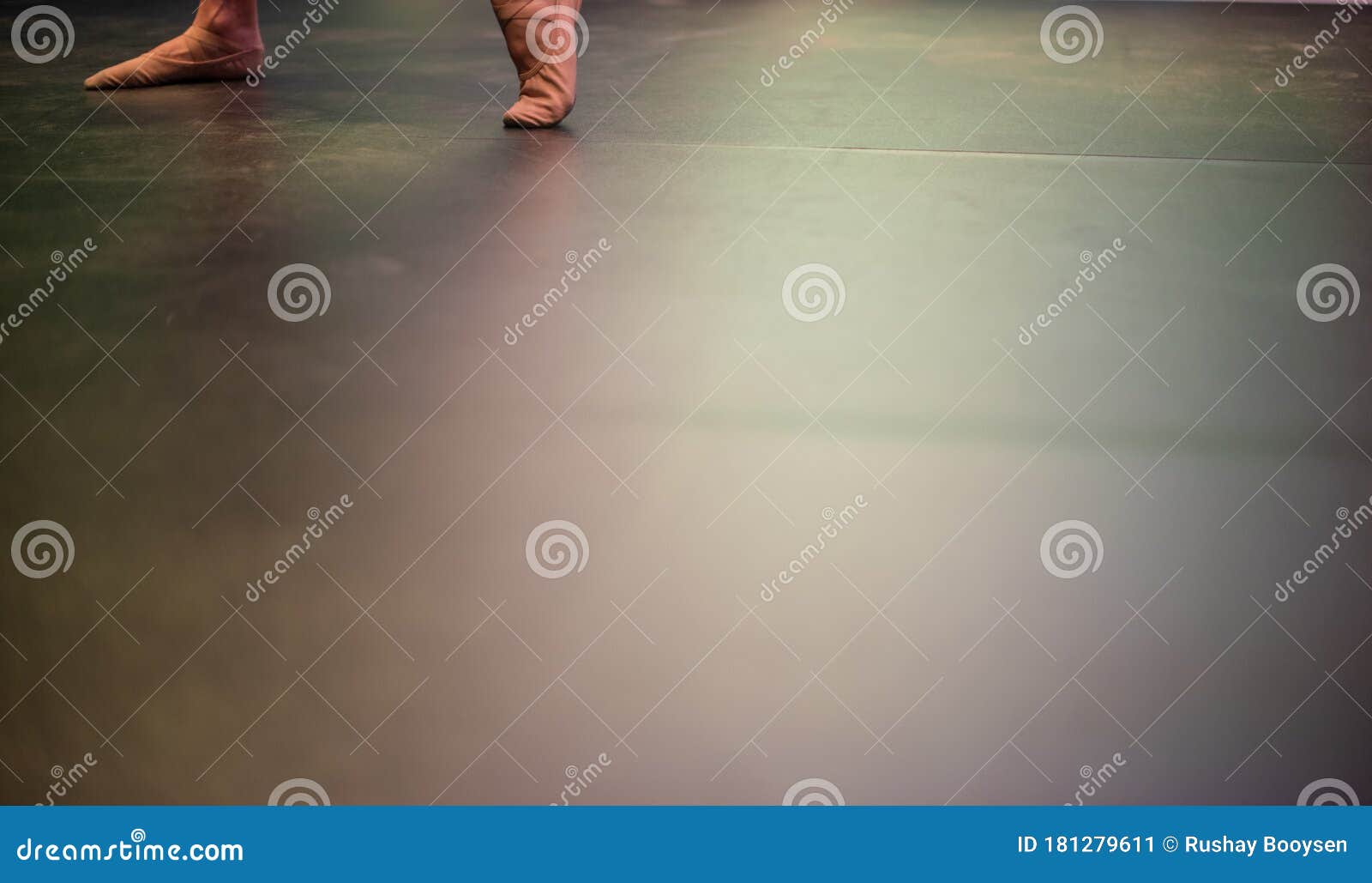 Ballet Dancers Feet on Stage Stock Image - Image of performance ...
