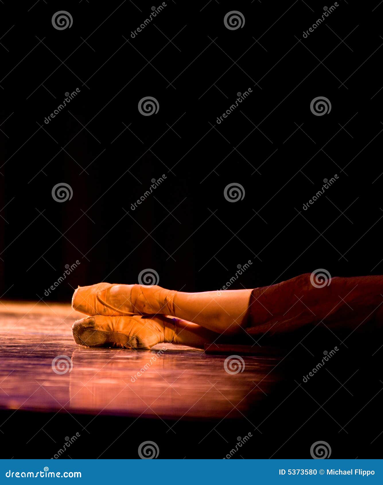 Ballet Feet stock photo. Image of pointe, stage, background - 5373580