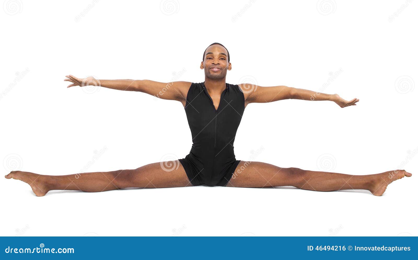 Ballet Flexibility stock photo. Image of healthy, isolated - 46494216