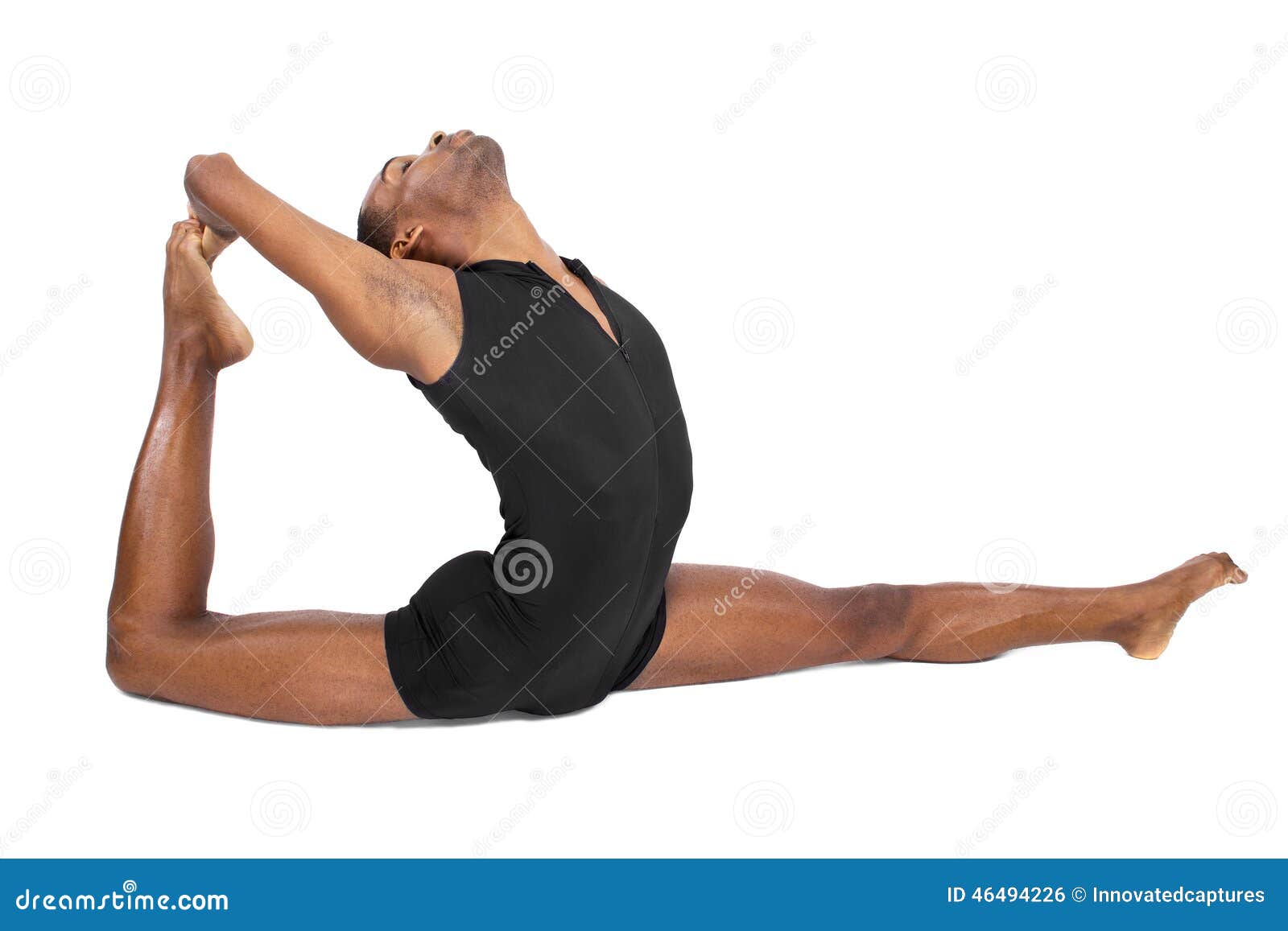 Ballet Flexibility stock photo. Image of floor, male - 46494226