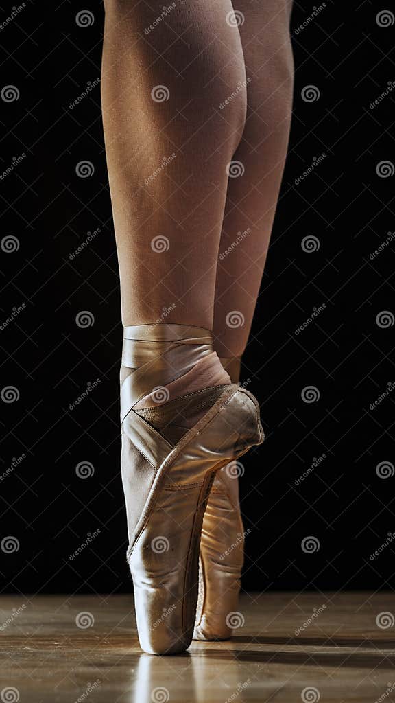Ballet legs in pointe stock image. Image of dance, expertise - 29110425