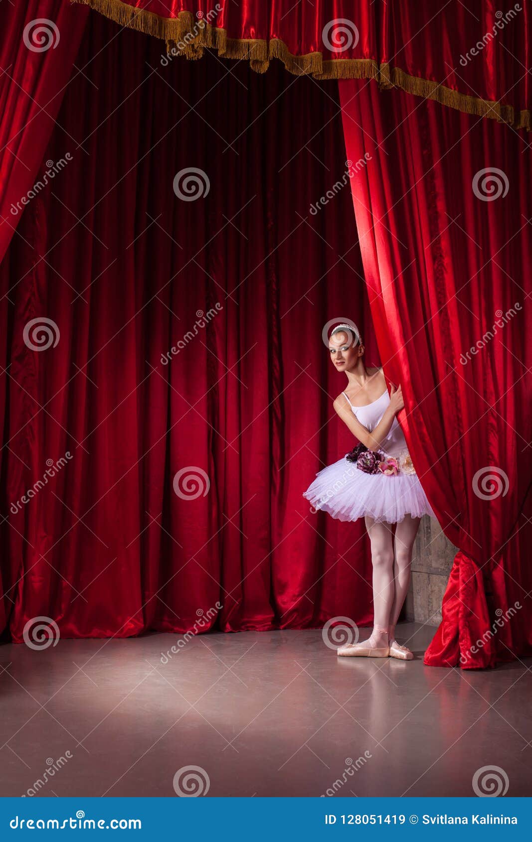 Ballet school stock image. Image of beauty, flowers - 128051419