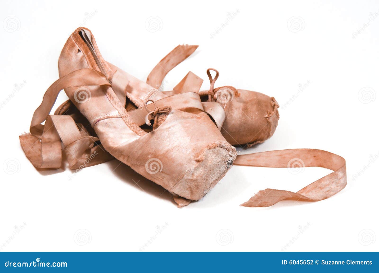 Ballet Slippers stock photo. Image of aged, dance, delicate - 6045652