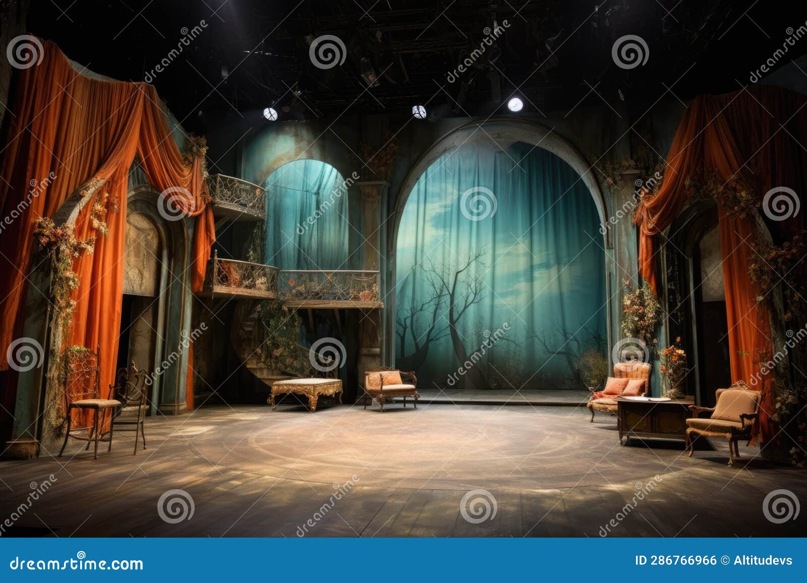 Stage Props Wood And Canvas Texture Royalty-Free Stock Photography ...