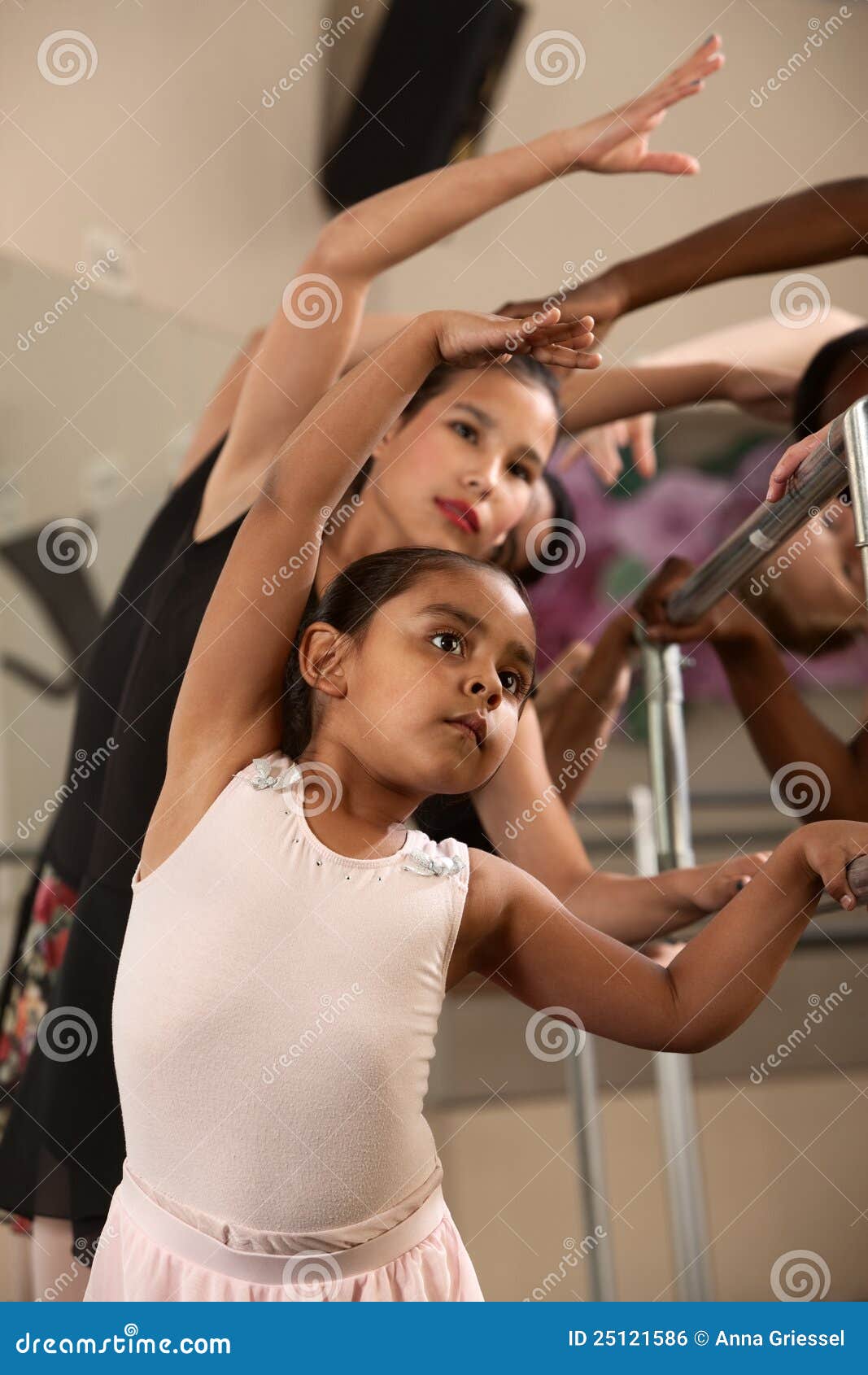 Ballet Students Exercising stock photo. Image of balance - 25121586