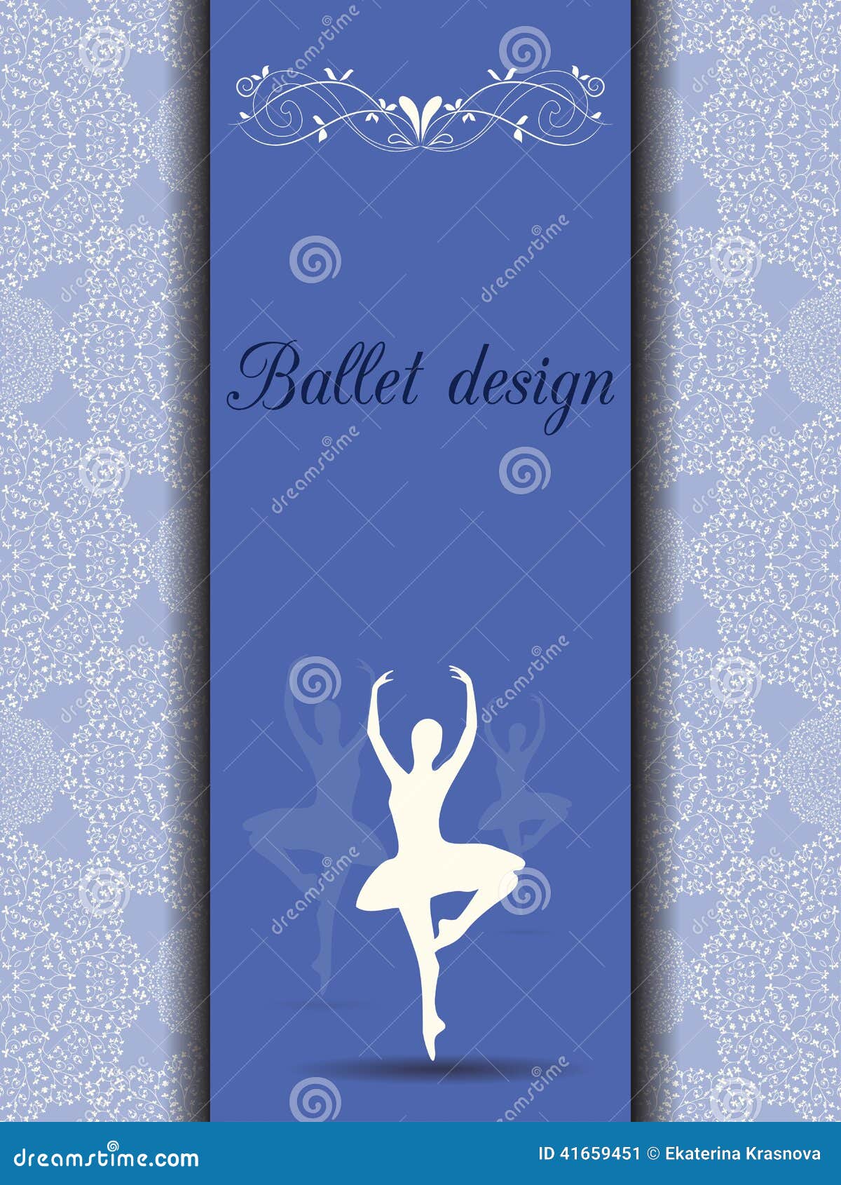 Ballettdesignkarte Stock Illustrationen, Vektoren, & Kliparts - 3 Stock ...