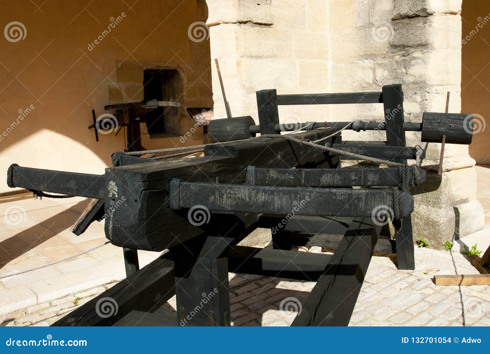 Ballista Missile Weapon stock photo. Image of stronghold - 132701054