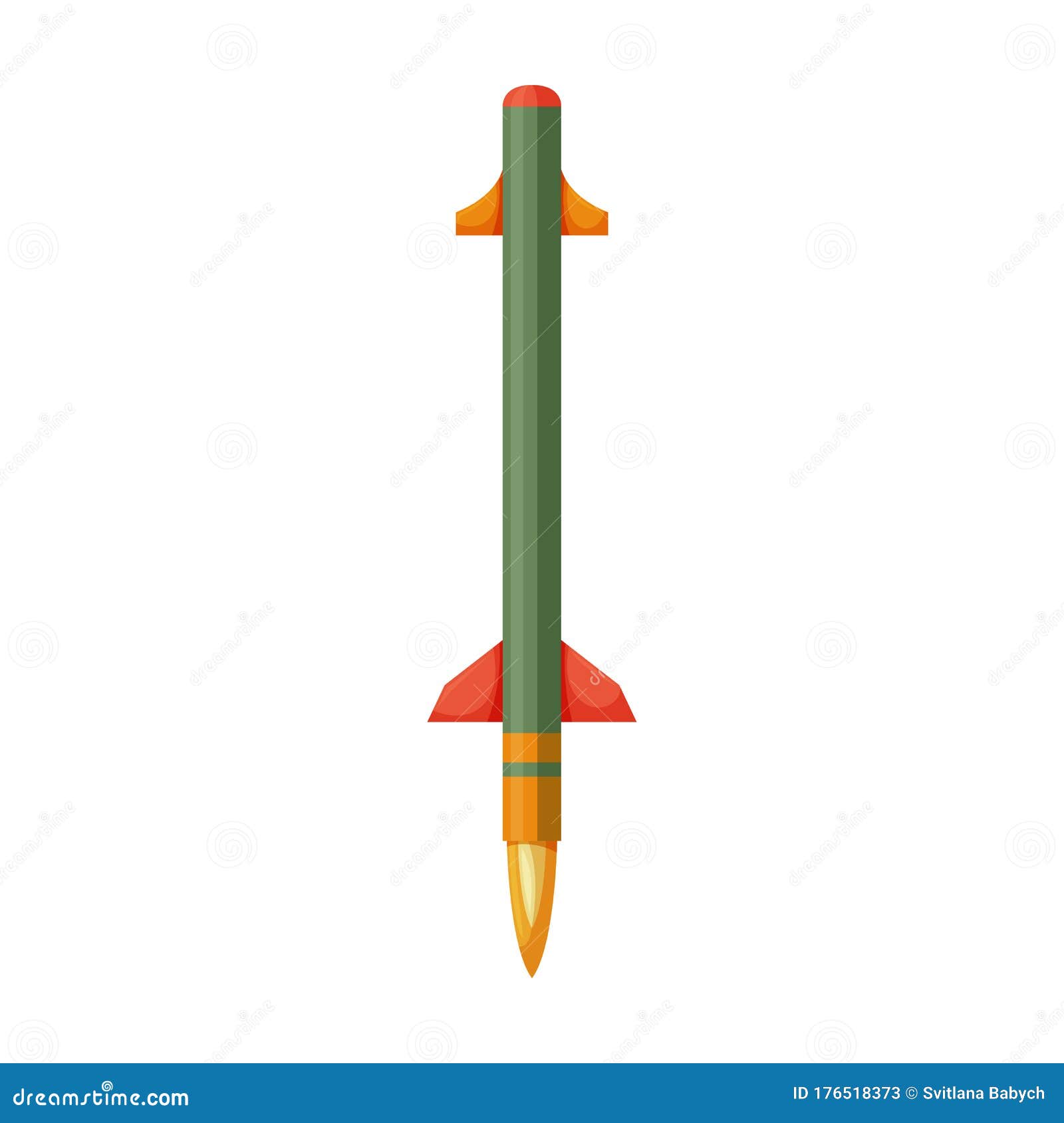 Ballistic Missile Vector Icon.Cartoon Vector Icon Isolated on White ... Ballistic Missile Vector Icon.Cartoon Vector Icon Isolated on White ...