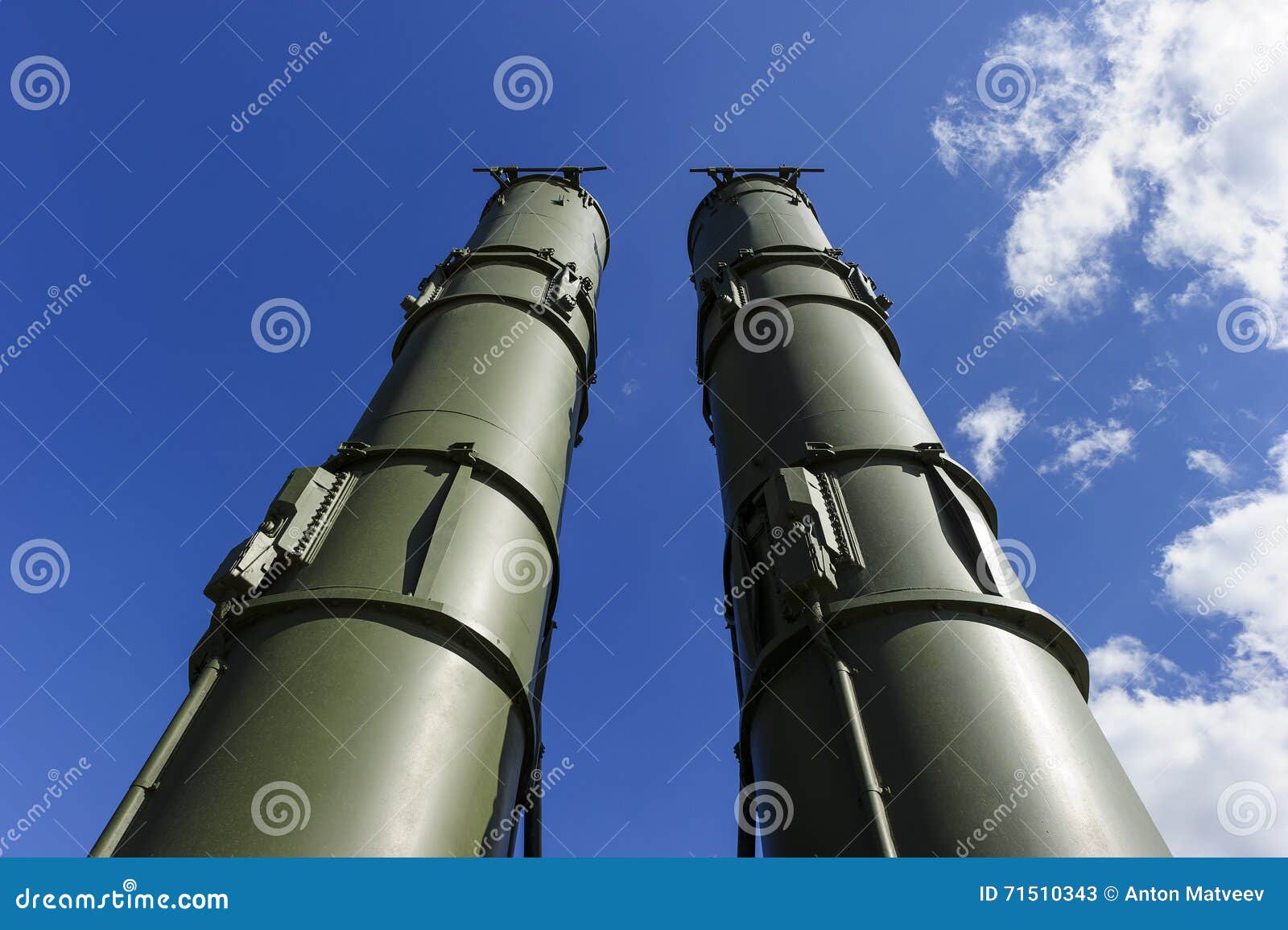Ballistisch Projectiellanceerinrichting Stock Afbeelding - Image of ...