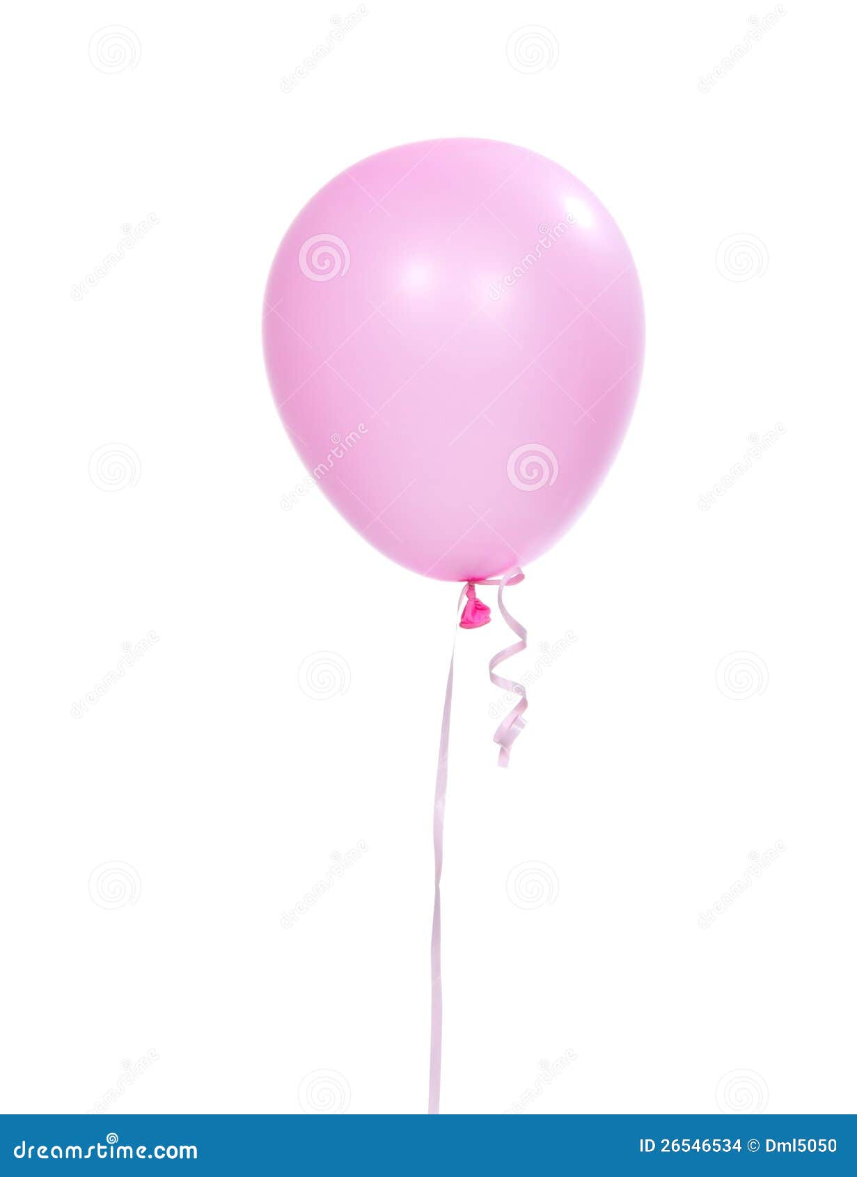 Ballon Rose Pour L'anniversaire Images stock - Image: 26546534
