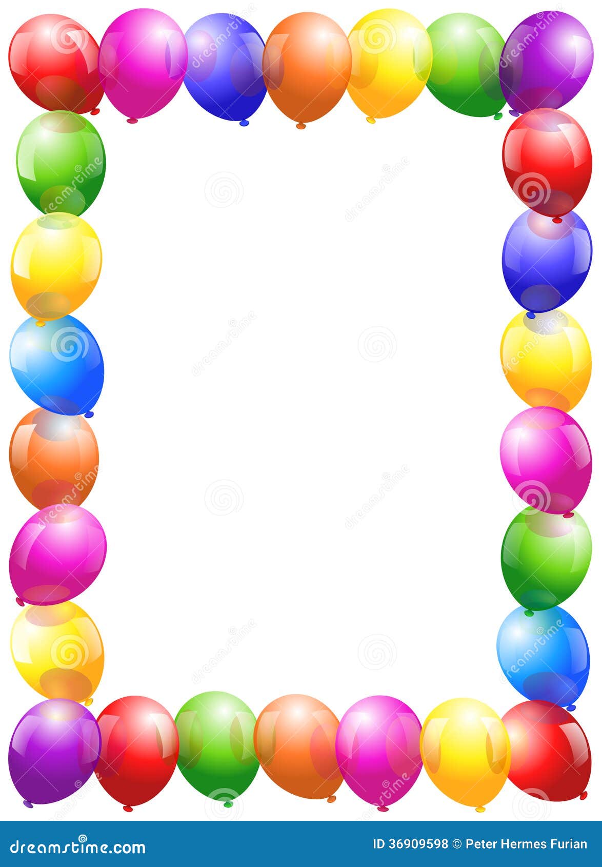 Ballongram - Stående Format Vektor Illustrationer - Illustration av ...