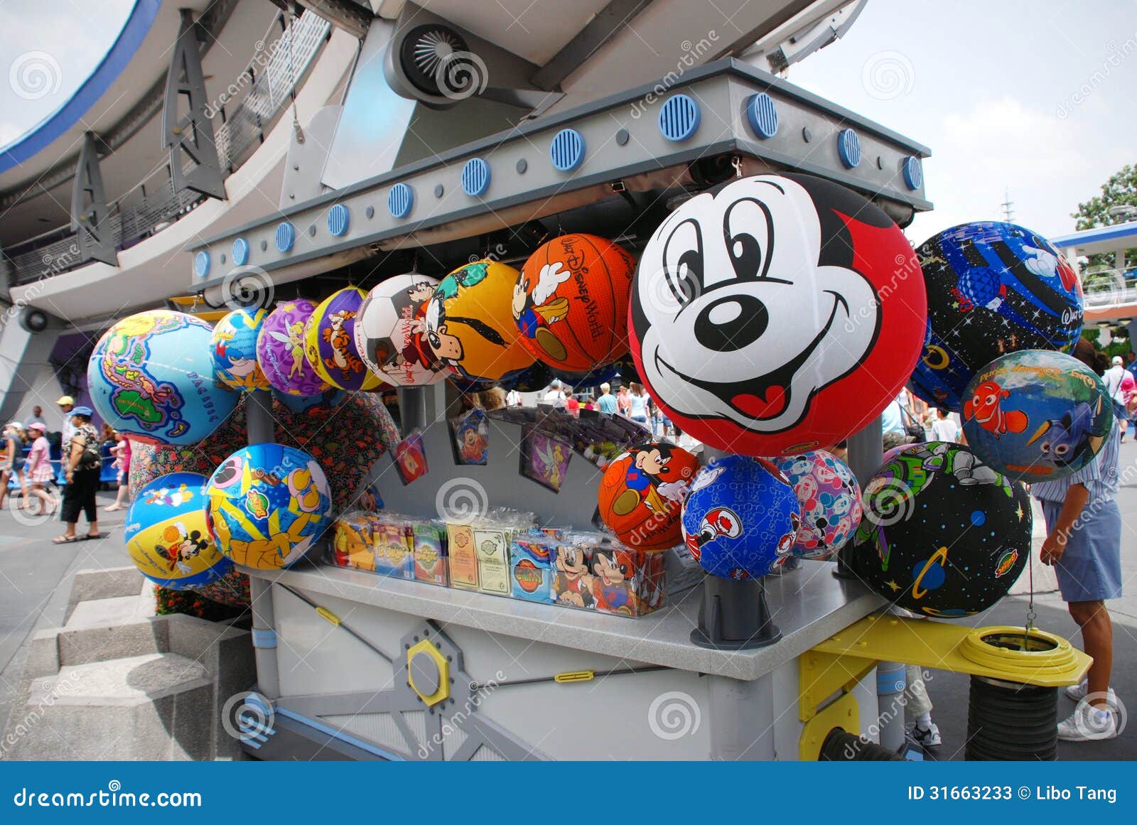 Ballons en monde de Disney photo stock éditorial. Image du amérique ...