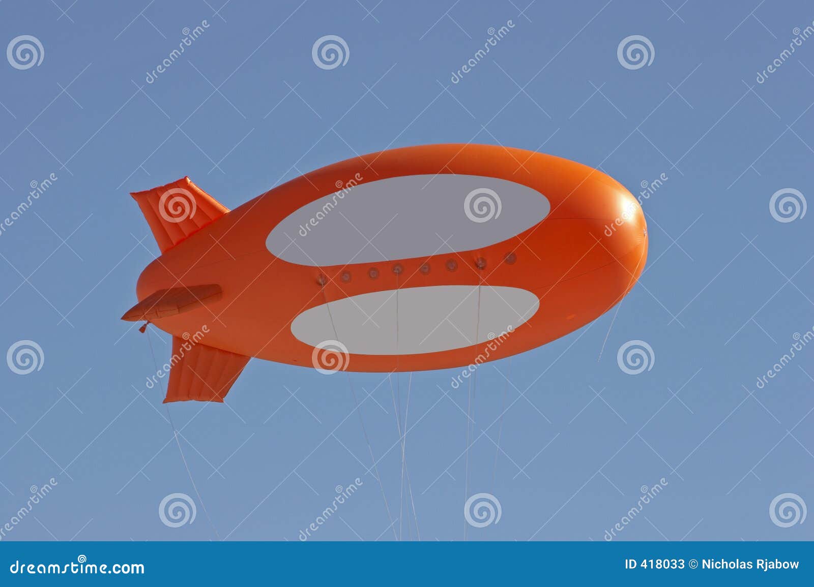Balloon stock image. Image of balloon, aerial, ropes, floating - 418033