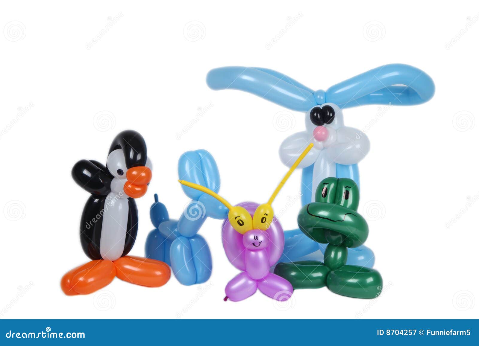 Balloon animals stock image. Image of green, craft, caterpillar - 8704257