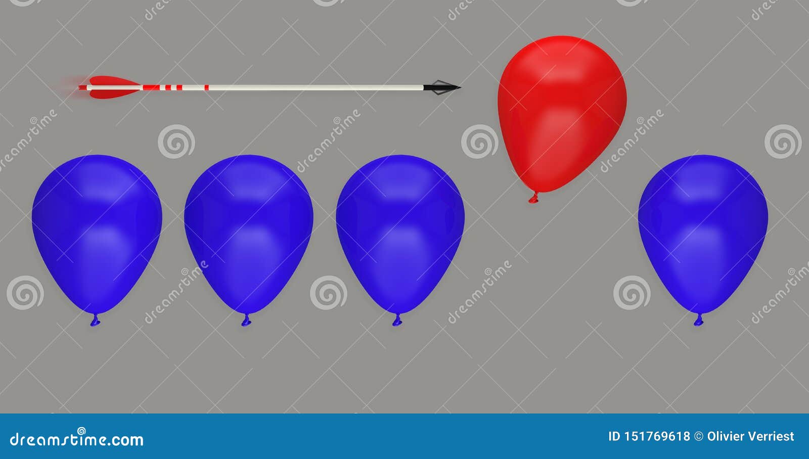 Balloon Arrow Different Business Idea Leadership Eliminate Sacrifice ... Balloon Arrow Different Business Idea Leadership Eliminate Sacrifice ...