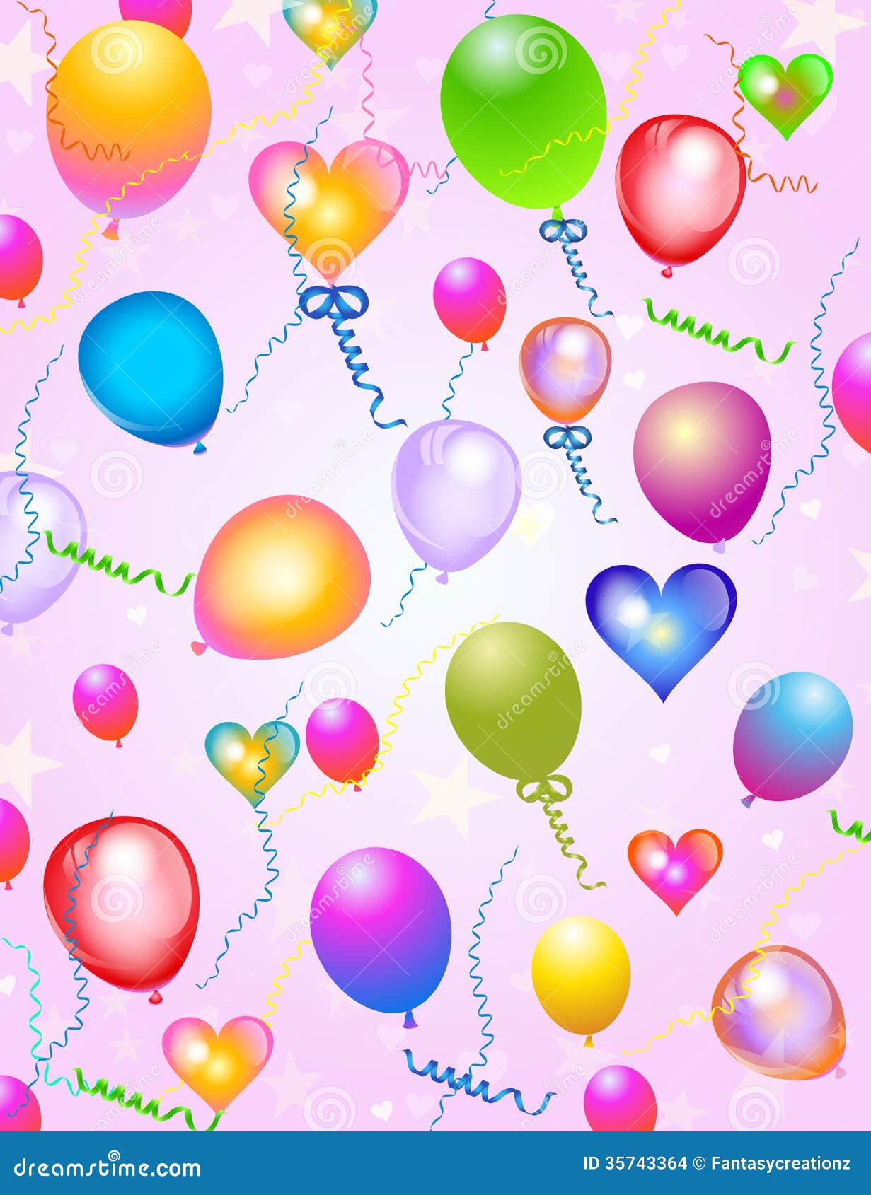 Balloon background stock illustration. Illustration of sugar - 35743364