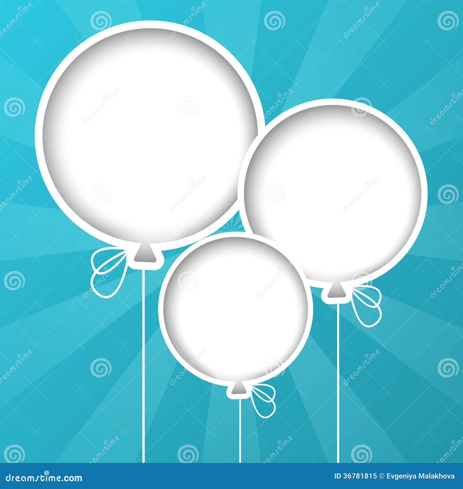 Balloon background stock vector. Illustration of abstract - 36781815