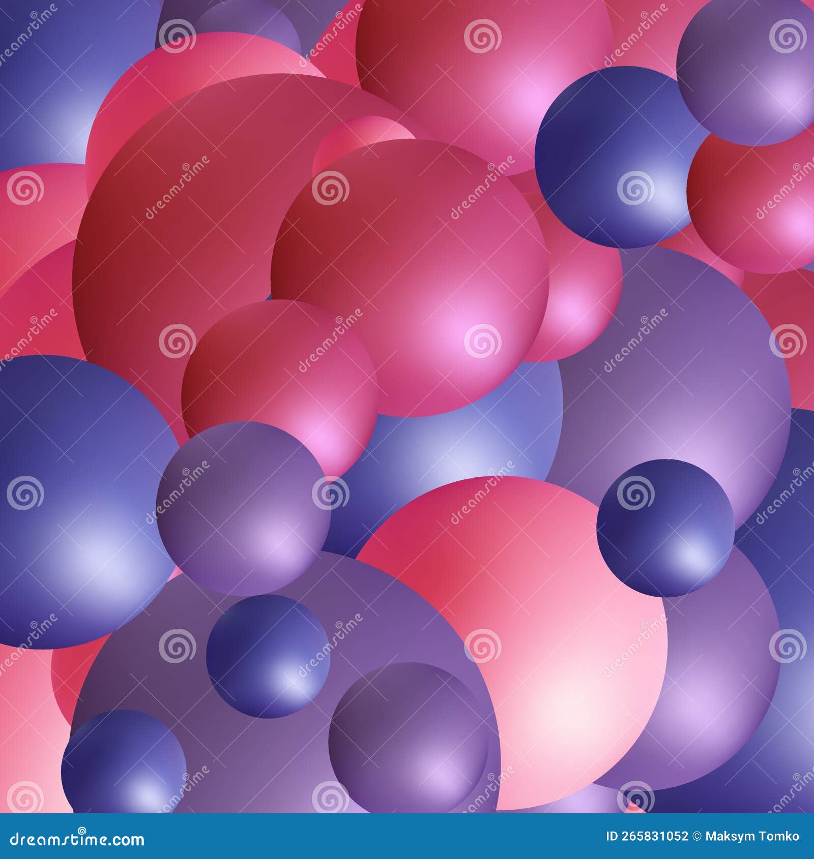 Balloon Background. Presentation Layout. Geometric Pattern. Eps 10 ...