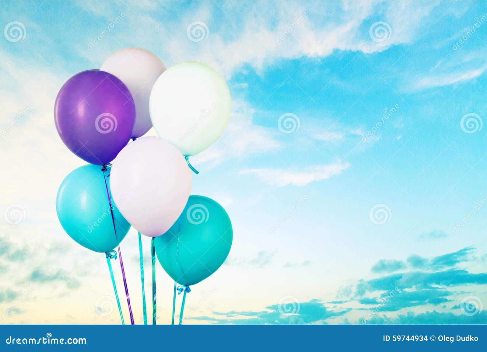Balloon bunch stock photo. Image of ballon, surprise - 59744934