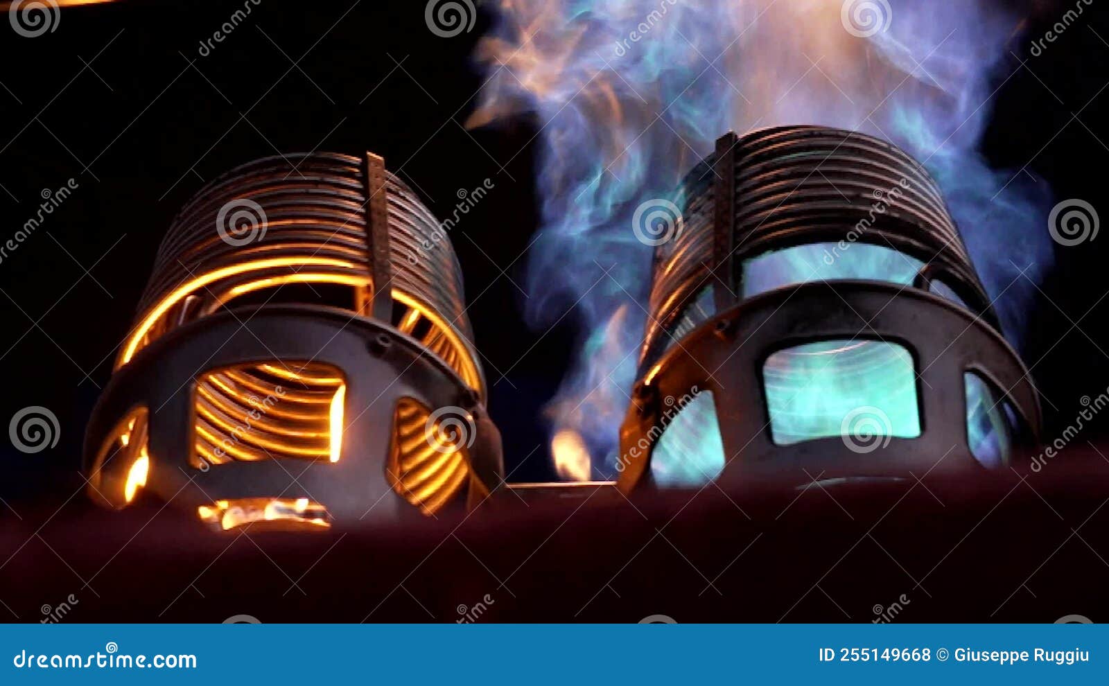 Balloon Burner Ignition Test Stock Footage - Video of ignition, outdoor ...