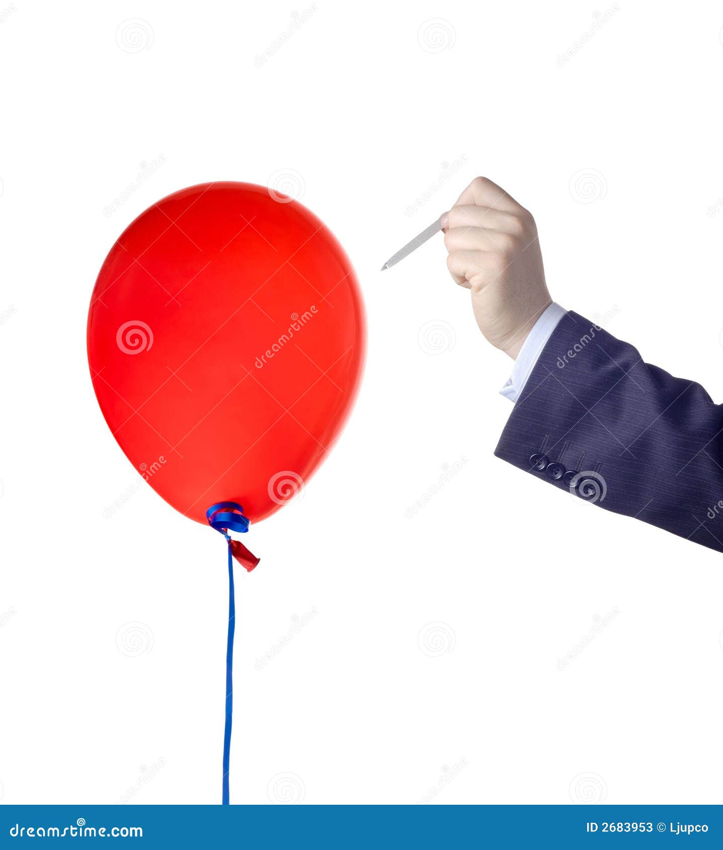 Balloon burst stock image. Image of background, band, object - 2683953