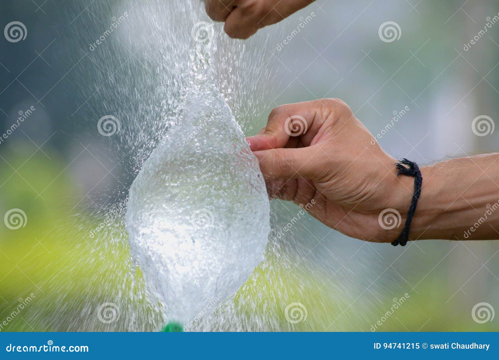 Balloon burst stock image. Image of activity, balloon - 94741215