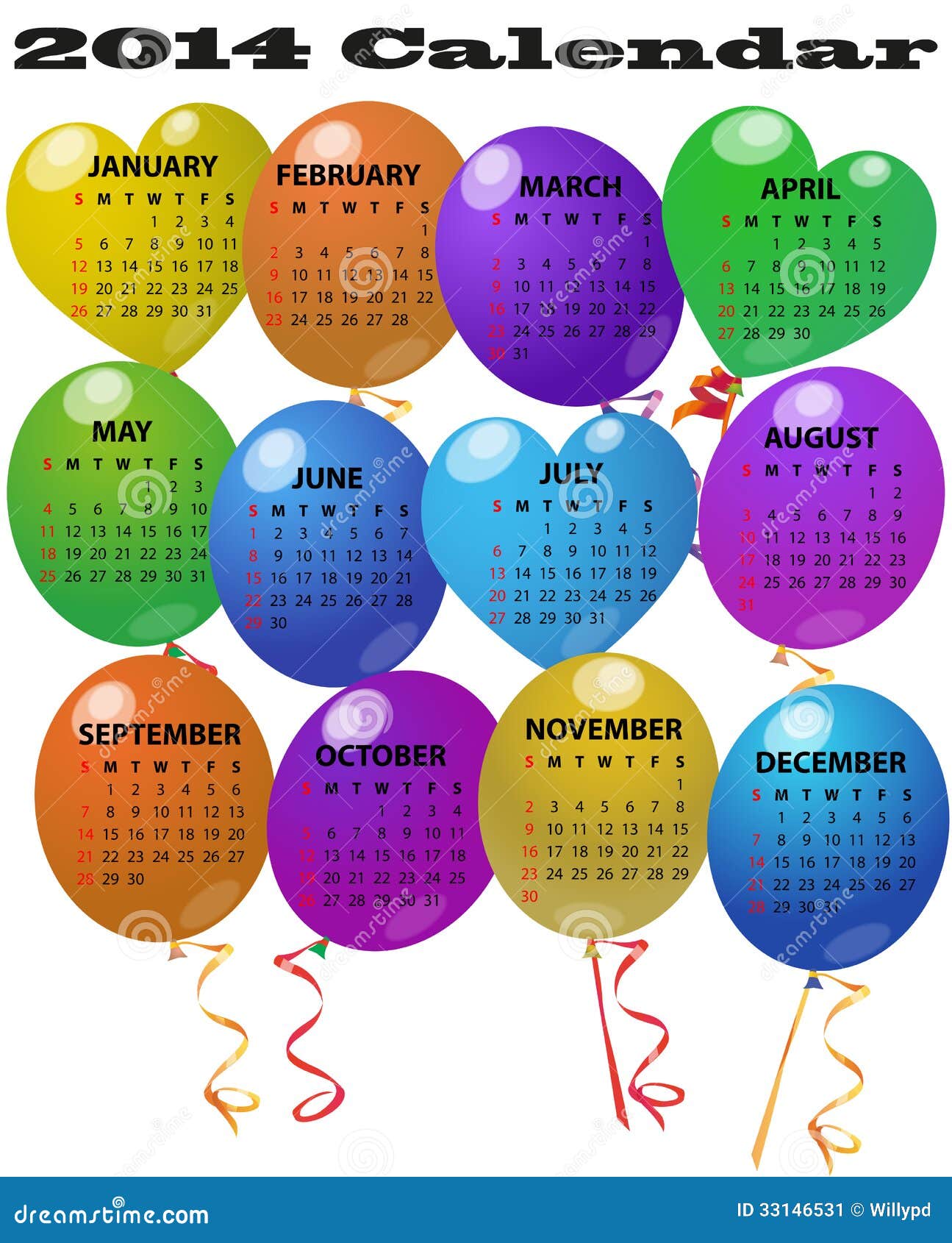 Balloon Calendar Stock Illustrations – 9,134 Balloon Calendar Stock ...