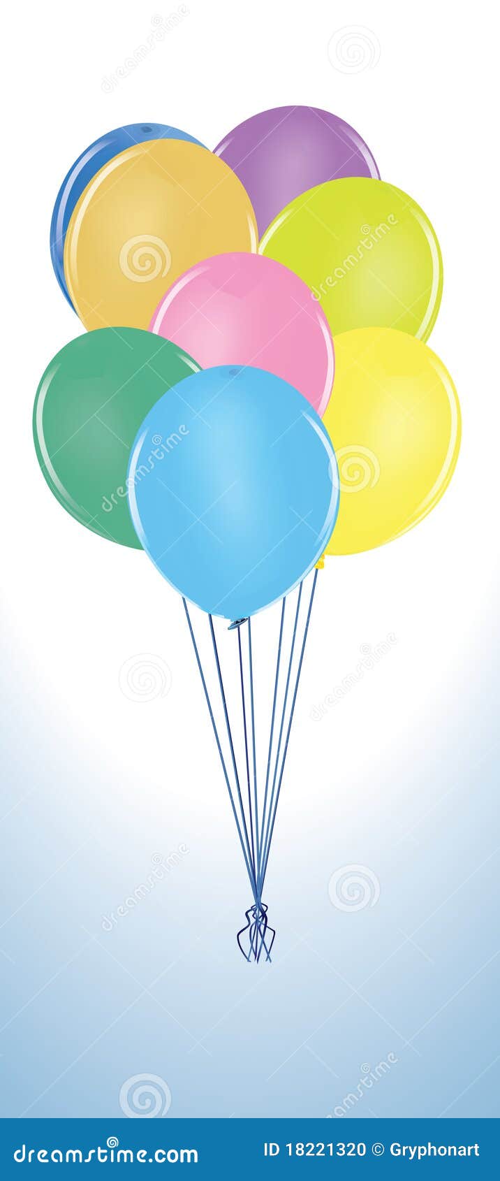 Balloon Cluster Stock Illustrations – 641 Balloon Cluster Stock ...