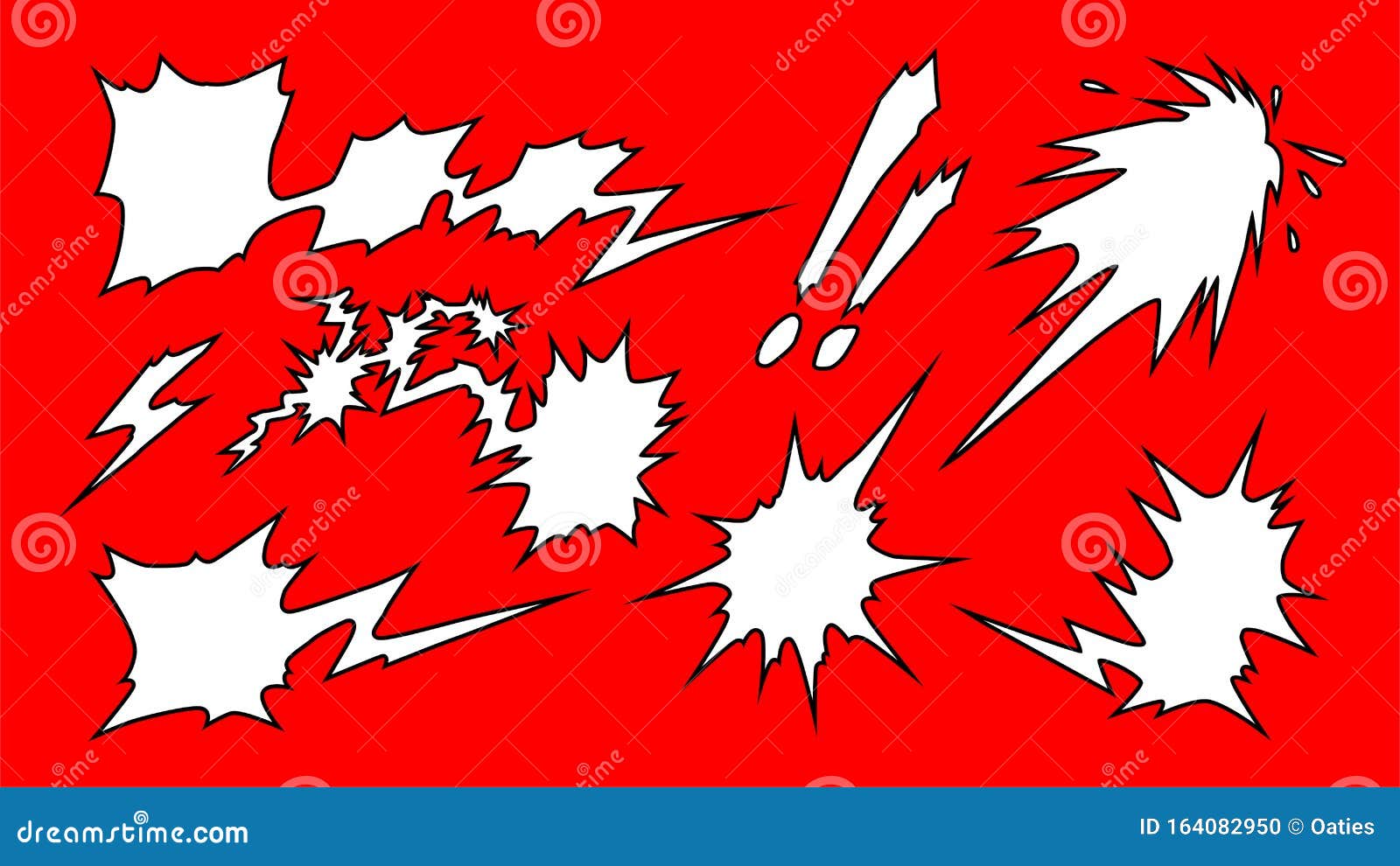 Balloon Comics Shouting Set Stock Vector - Illustration of color ...