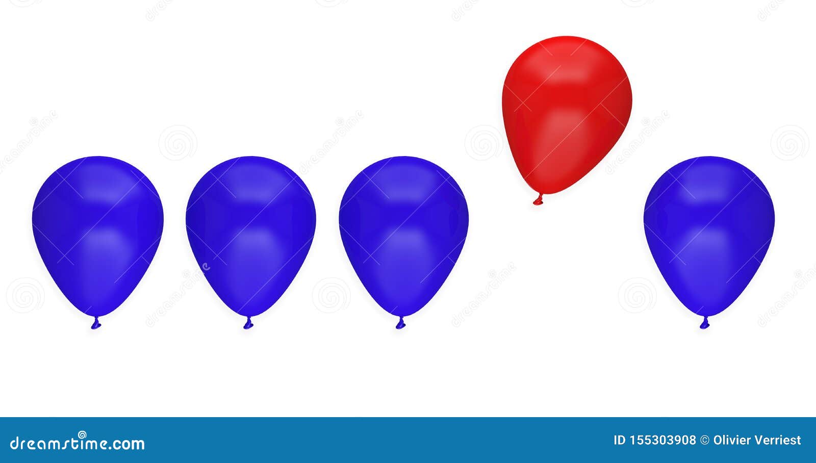 Balloon Of Different Color Realistic Design Vector Isolated On ...