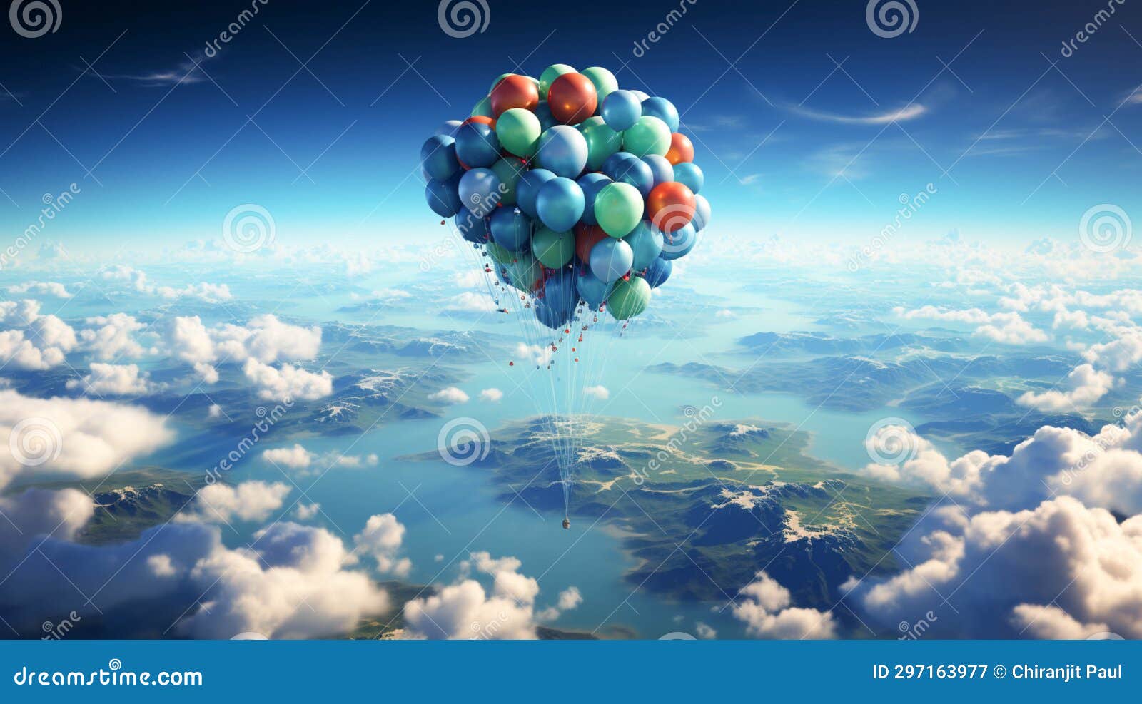 Balloon, Earth, Childrenâ€™s Day Stock Image - Image of horizontal ...
