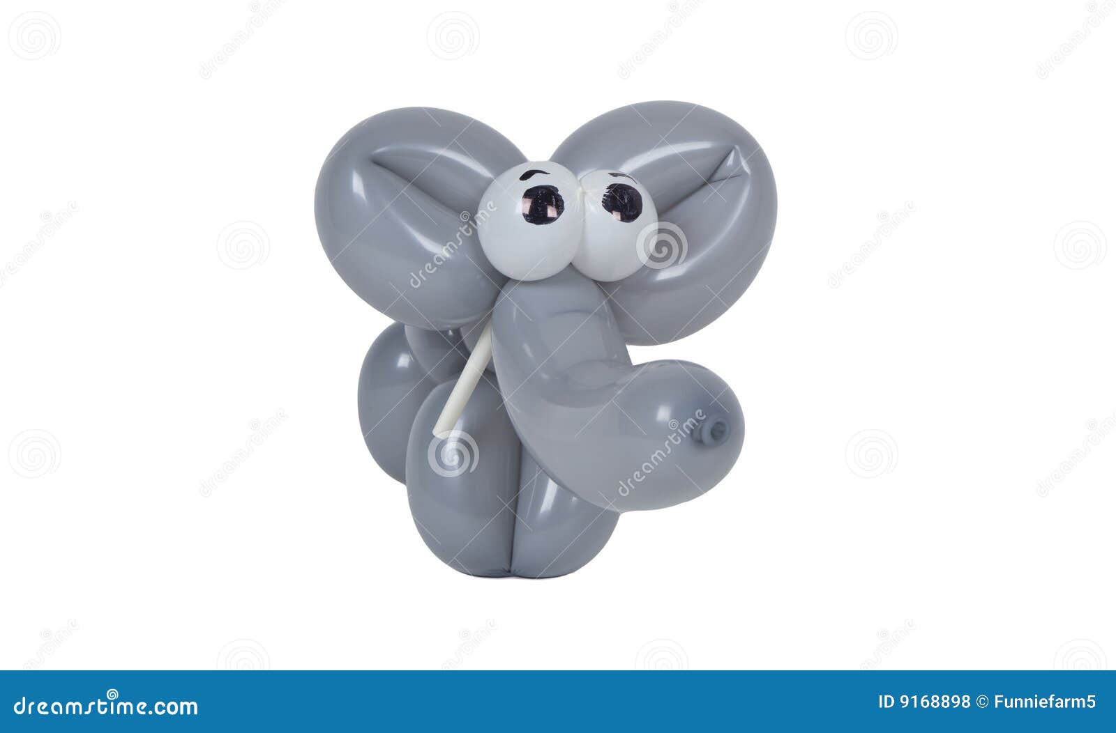 Balloon elephant with eyes stock photo. Image of entertainment - 9168898