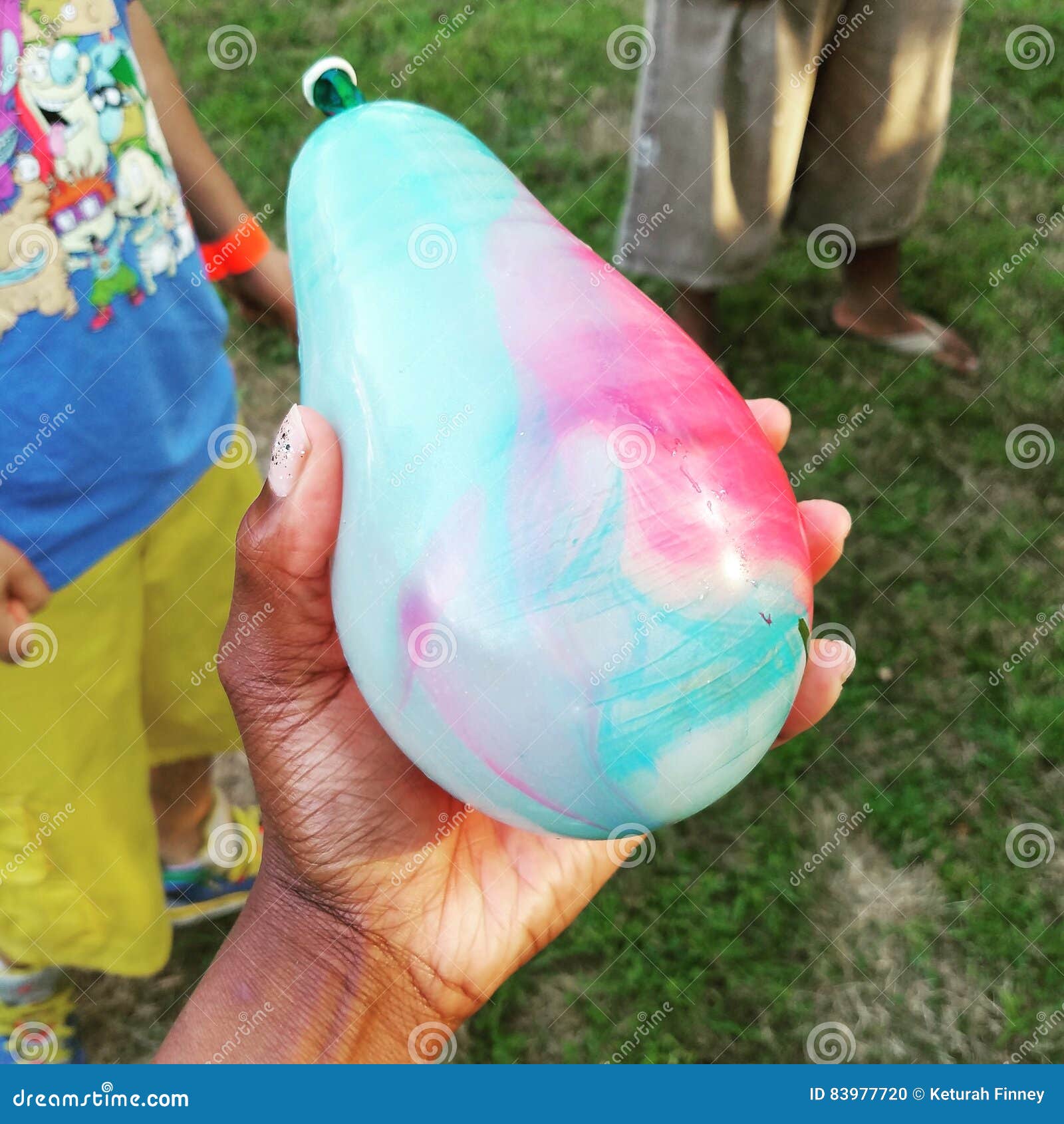 Balloon fight stock photo. Image of fight, water, party - 83977720