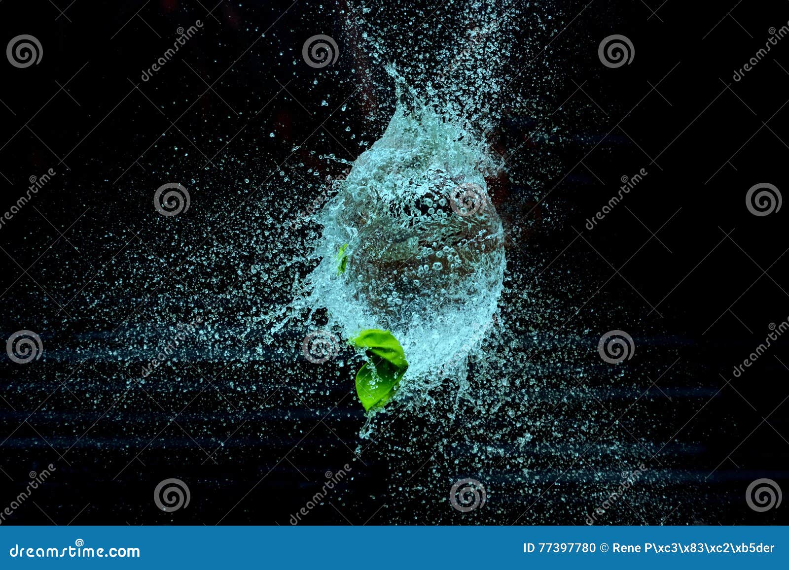 Balloon Filled with Water Explosion Stock Photo - Image of impact ...