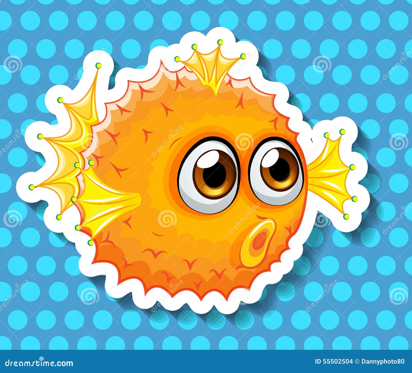 Balloon Fish Royalty-Free Cartoon | CartoonDealer.com #46511738