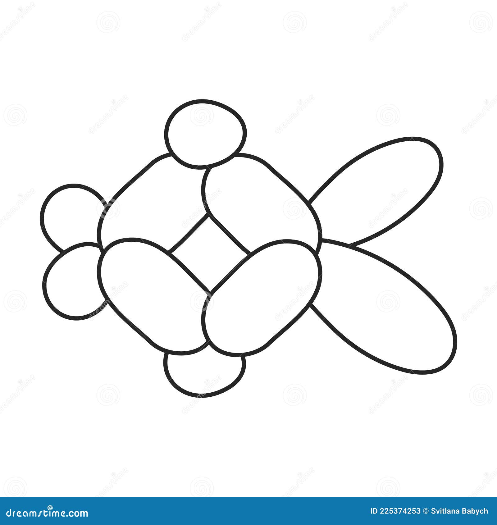 Balloon Fish Vector Illustration Transparent Background | CartoonDealer ...