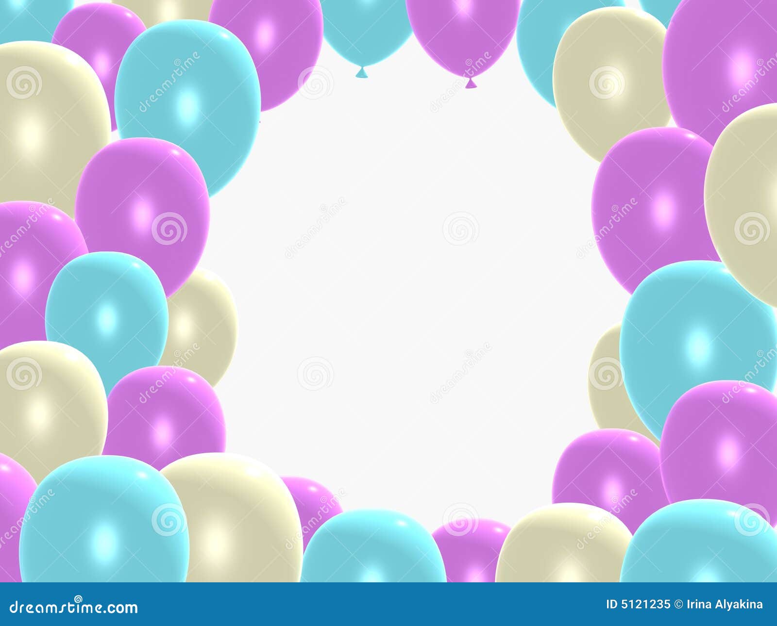 Balloon Frame Background Stock Photography | CartoonDealer.com #36616766