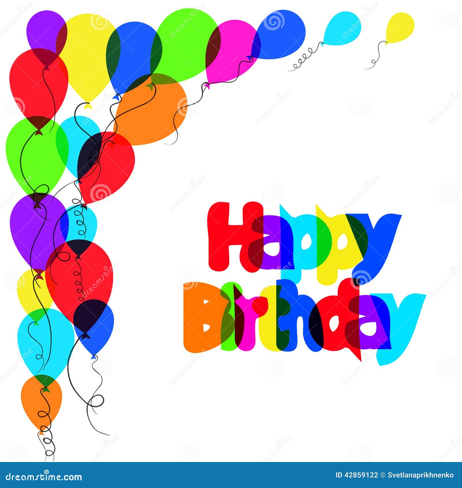 Balloon Frame Stock Photography | CartoonDealer.com #7011092