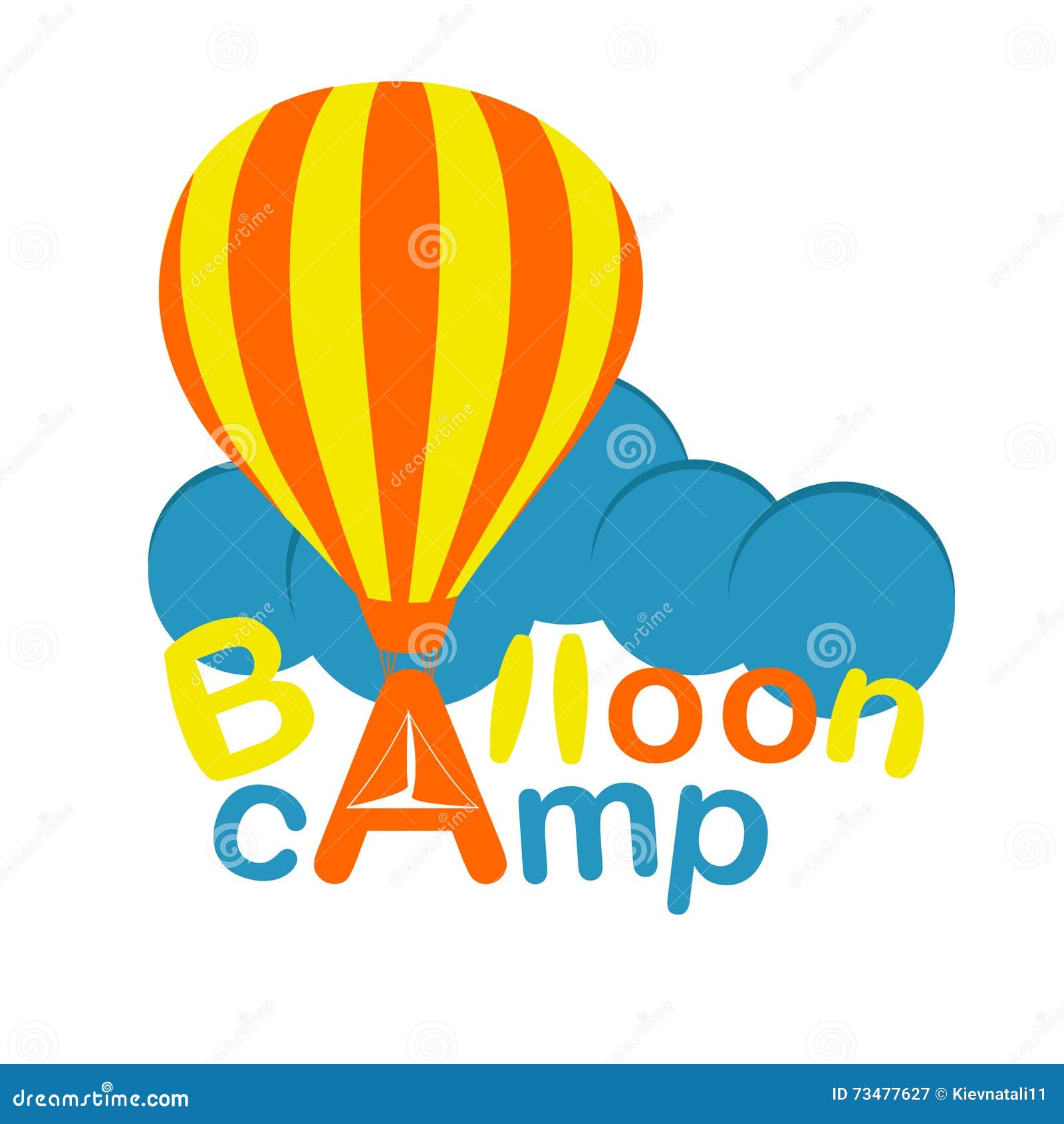 Funny Emblem With Comic Cockroach And Quote. Happy Cartoon Character ...