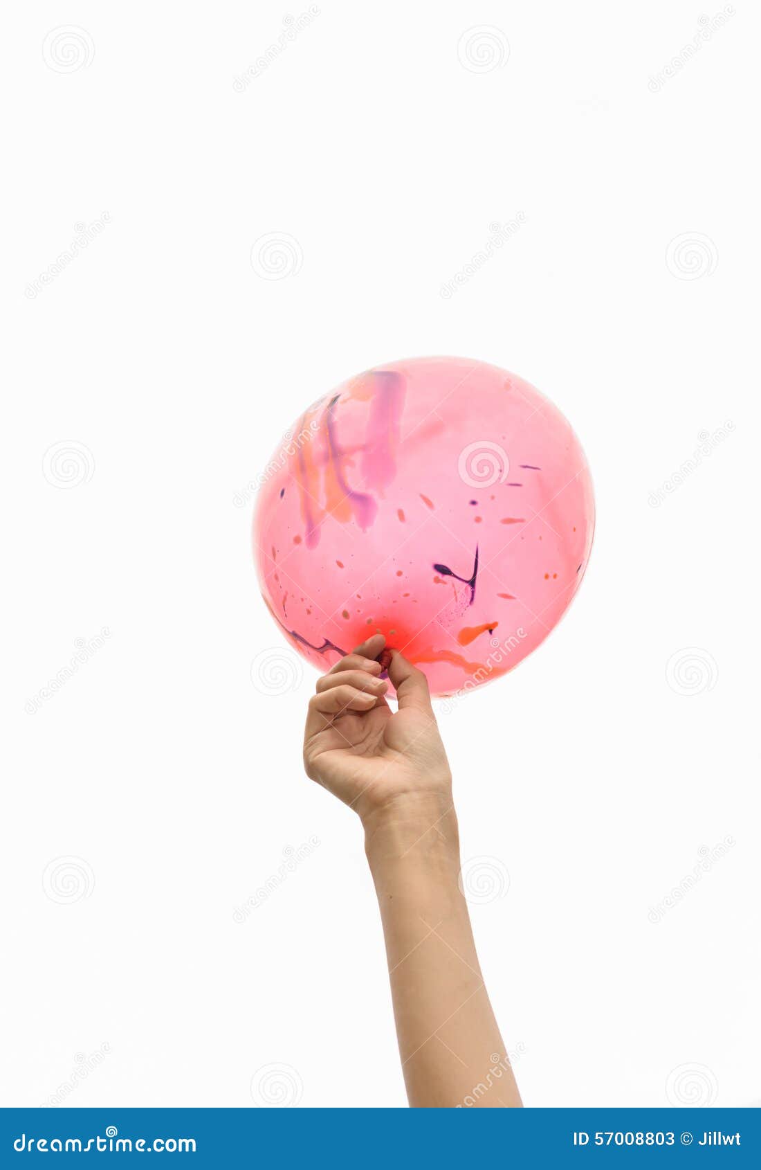 Balloon stock image. Image of hand, object, white, tender - 57008803