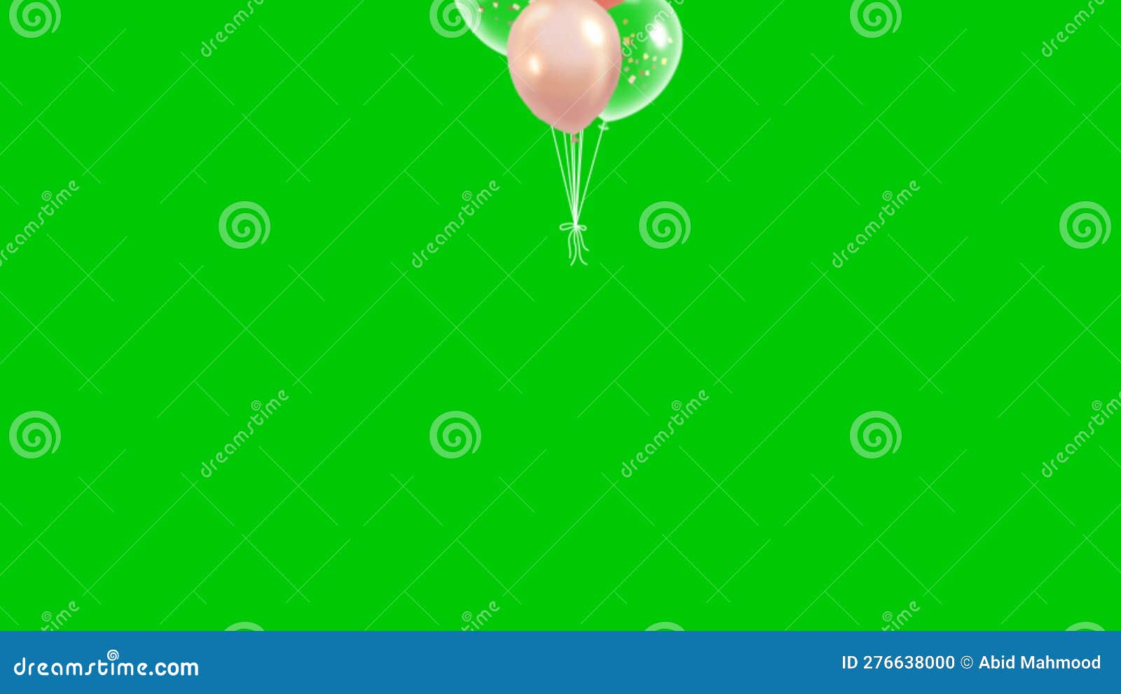 Balloon Green Screen Bacgrounds Stock Footage - Video of colourful ...