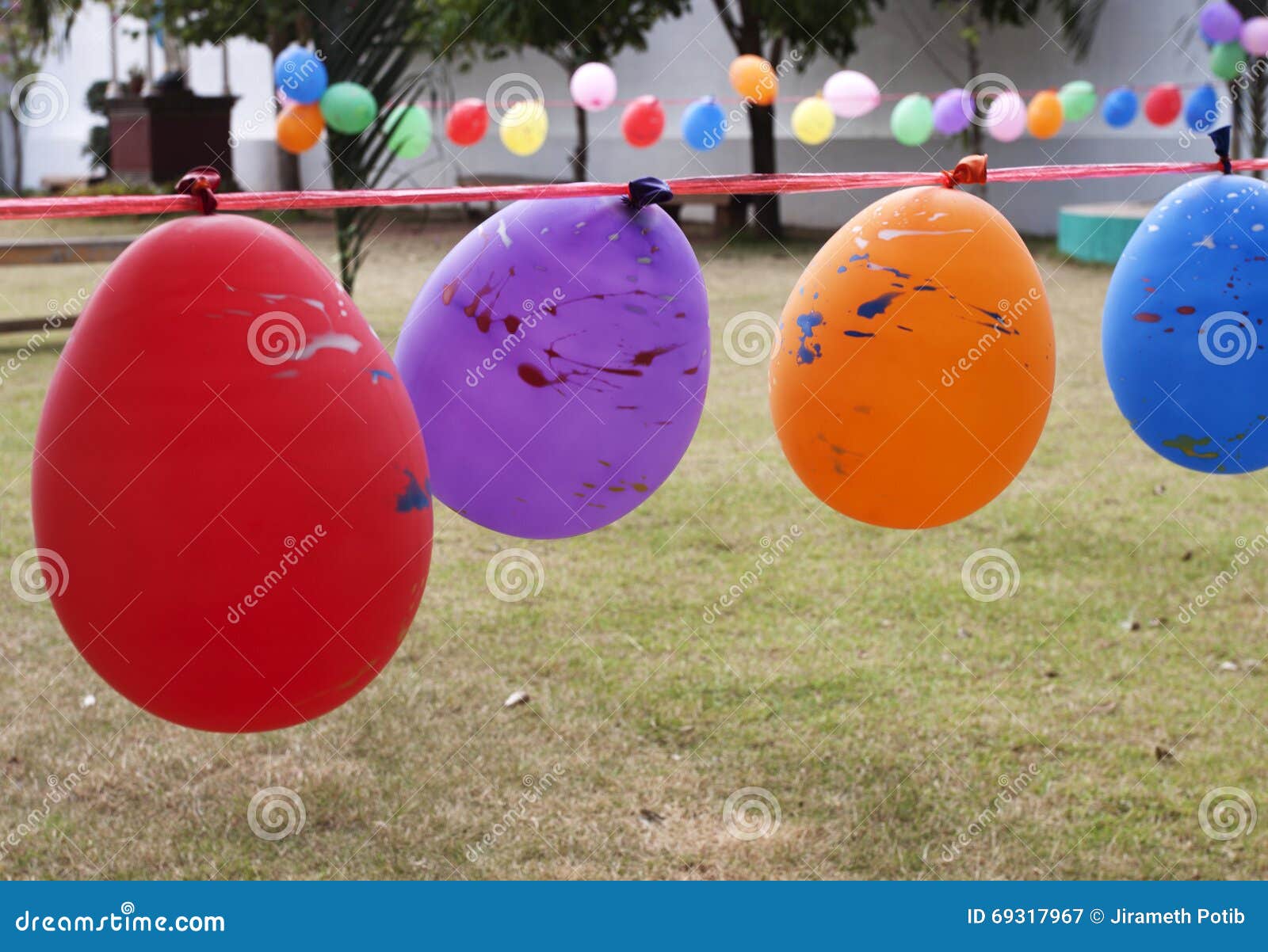 Balloon for Kits To Play at Play Ground Stock Image - Image of ...
